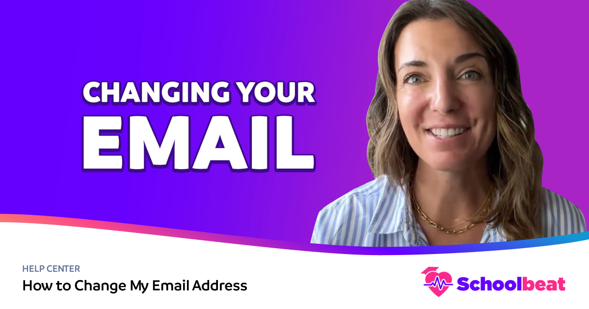 How to Change My Email Address | Help center